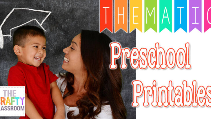 50 + Free Preschool Printables You Need to Check Out