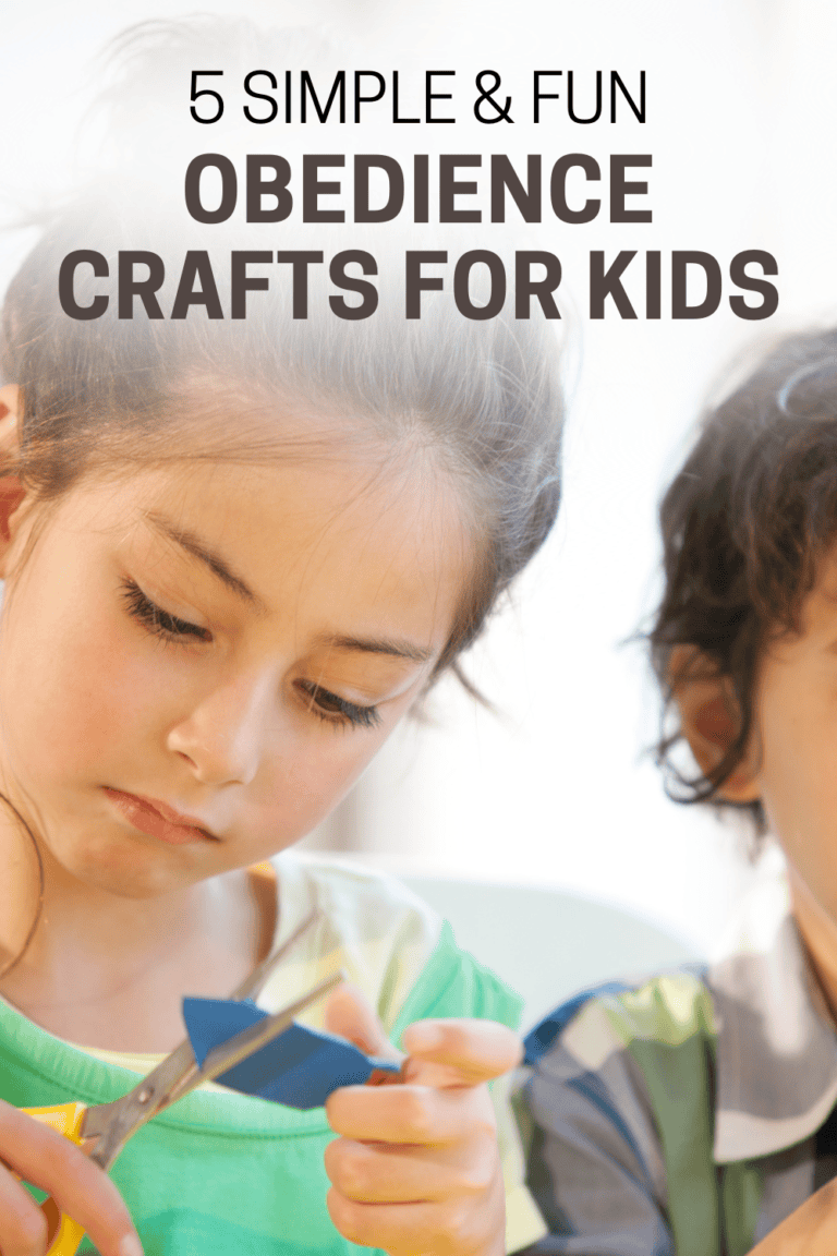 5 Simple Obedience Crafts for Kids — This Homeschool House